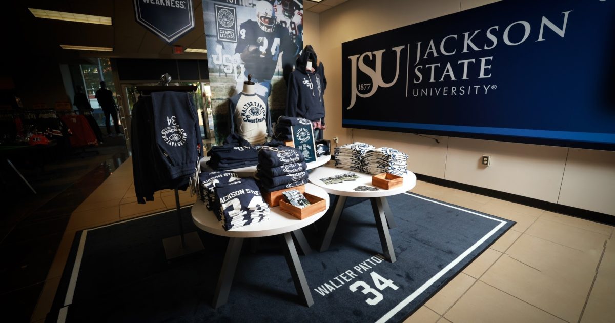 Jackson State University UnveilsWalter Payton Merchandise | Visit Jackson